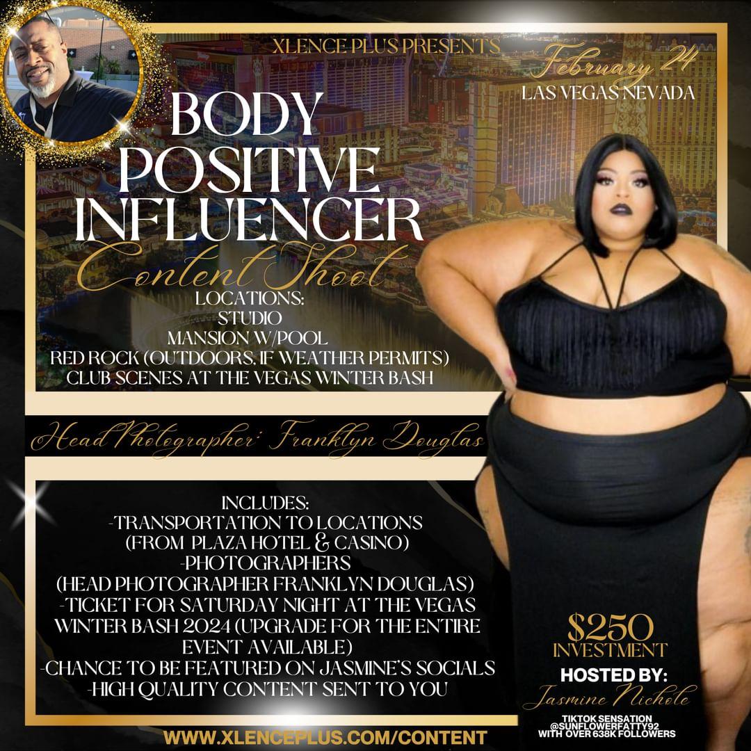 Body Positivity Influencer Content Shoot | XlencePLUS
